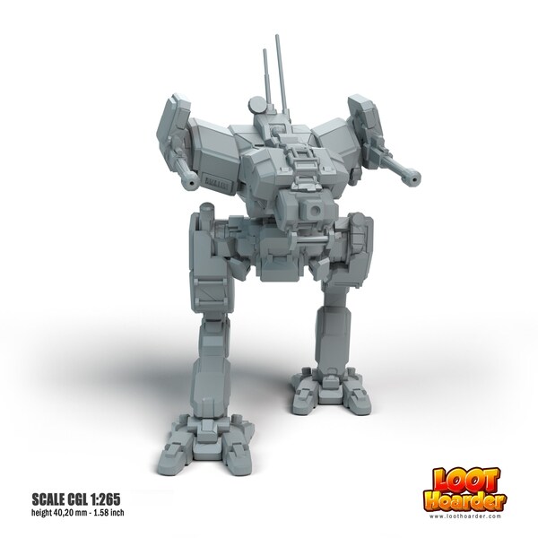 Battletech Miniature Locust - Etsy