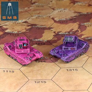 Hunter Light Support Tank Battletech Miniatures Mechwarrior Sir ...