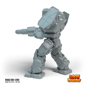 Mauler MAL-1R Battletech Mechwarrior Miniatures - Etsy