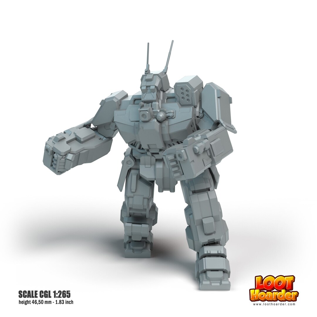 Wolverine WVR-6M Alternate Battletech Miniature Mechwarrior - Etsy