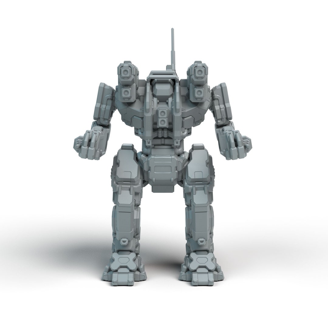 Roughneck RGH-1R Battletech Mechwarrior Miniatures - Etsy