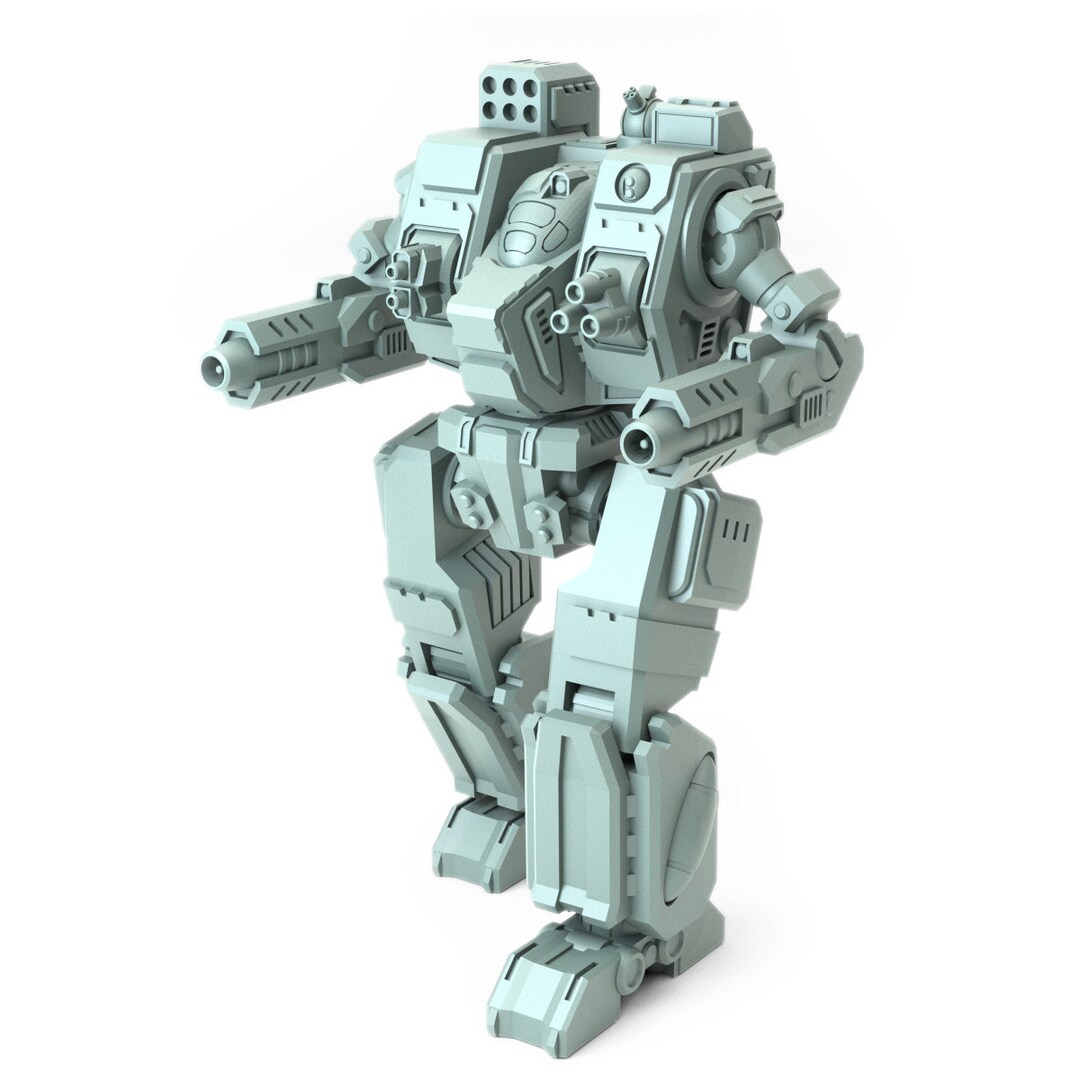 Loki Battletech Miniatures Mechwarrior Sir Mortimer Bombito - Etsy