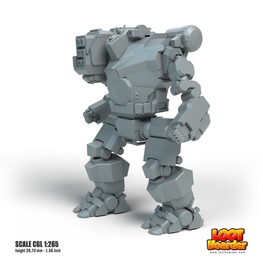 Hunchback HBK-4P Battletech Mechwarrior Miniatures - Etsy Australia