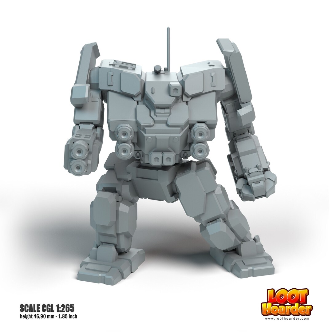 Awesome AWS-B550M3 Battletech Mechwarrior Miniatures - Etsy