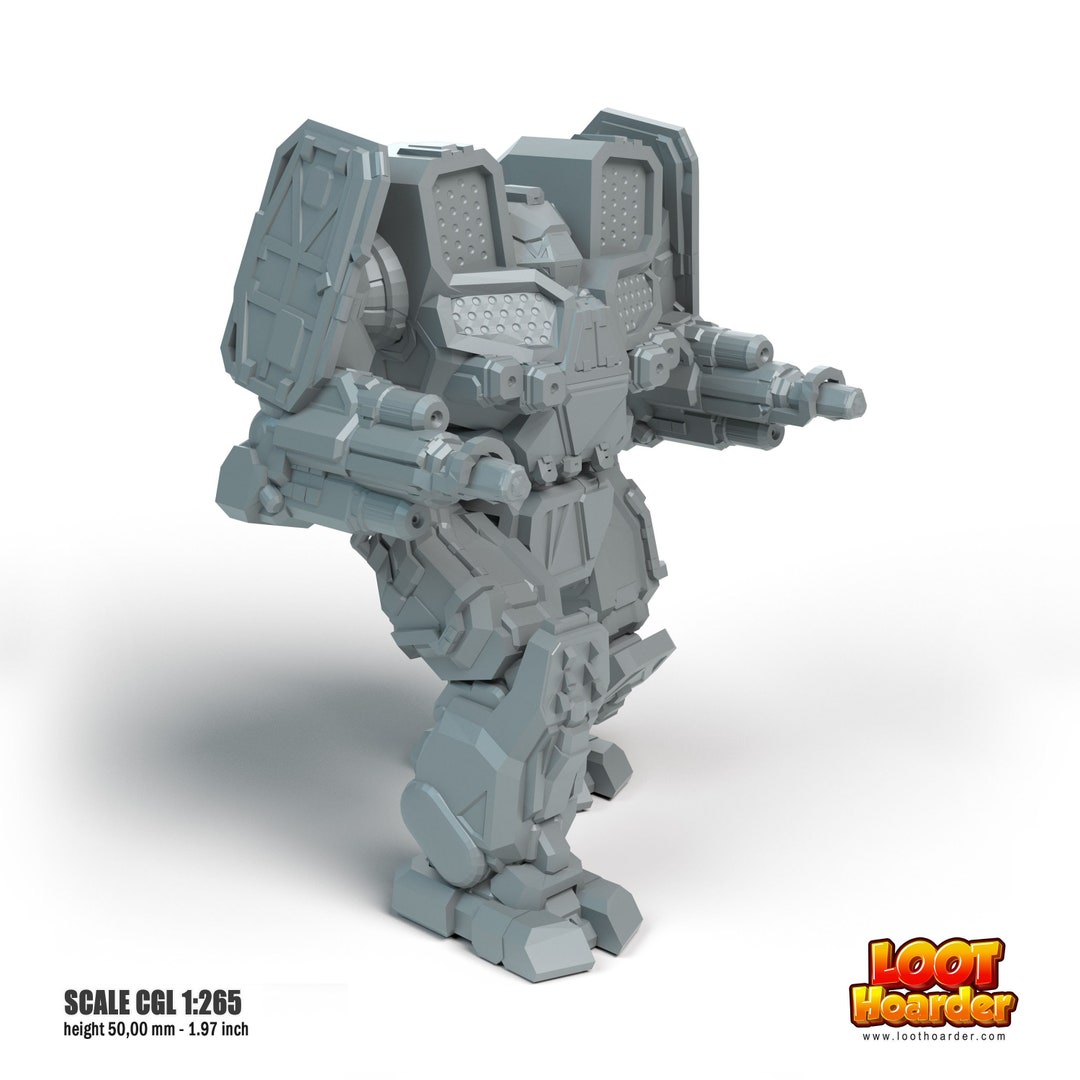 Battletech Miniatures Mauler Mal-practice Mechwarrior - Etsy