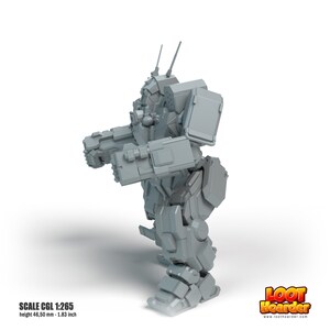 Wolverine WVR-6M Battletech Mechwarrior Miniatures - Etsy