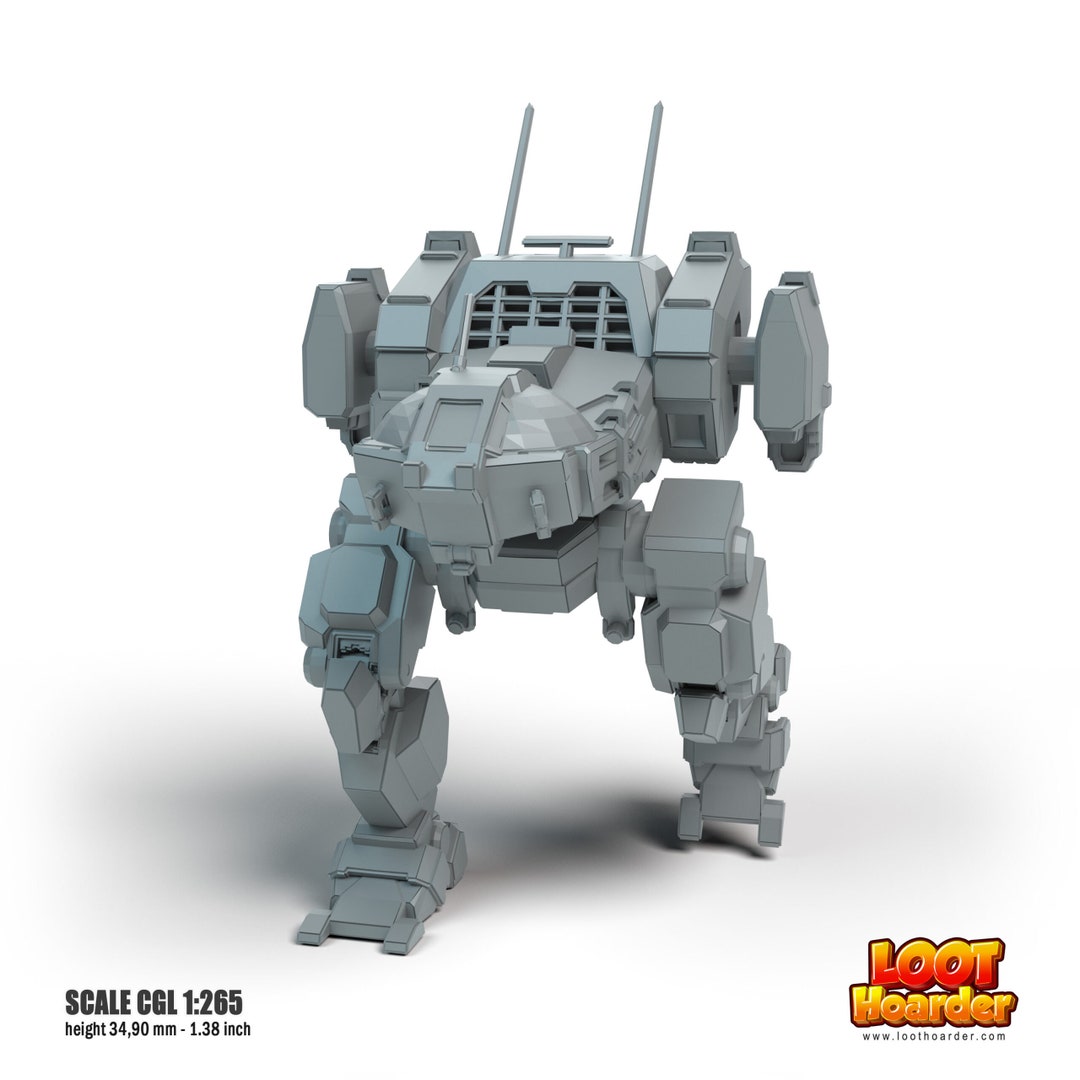 Jenner JR7-A Battletech Mechwarrior Miniatures - Etsy