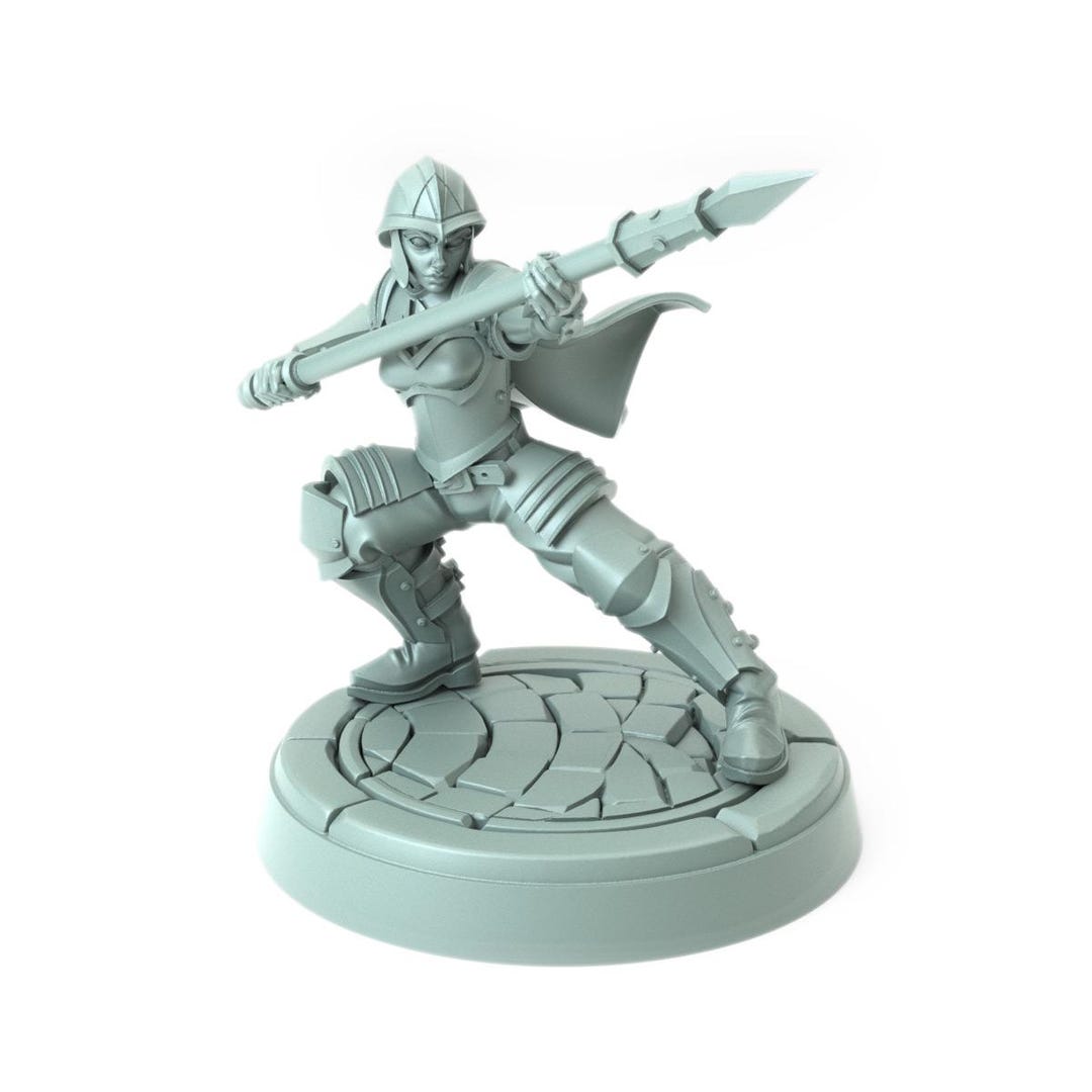 Rhea Thebold - Miniature by Cast N Play | RPG | Role Playing | Dnd - Etsy
