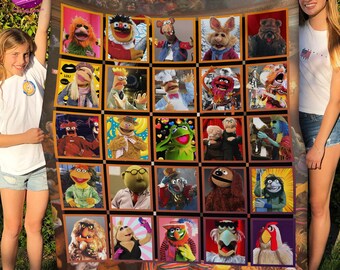 The Muppets Blanket - Etsy