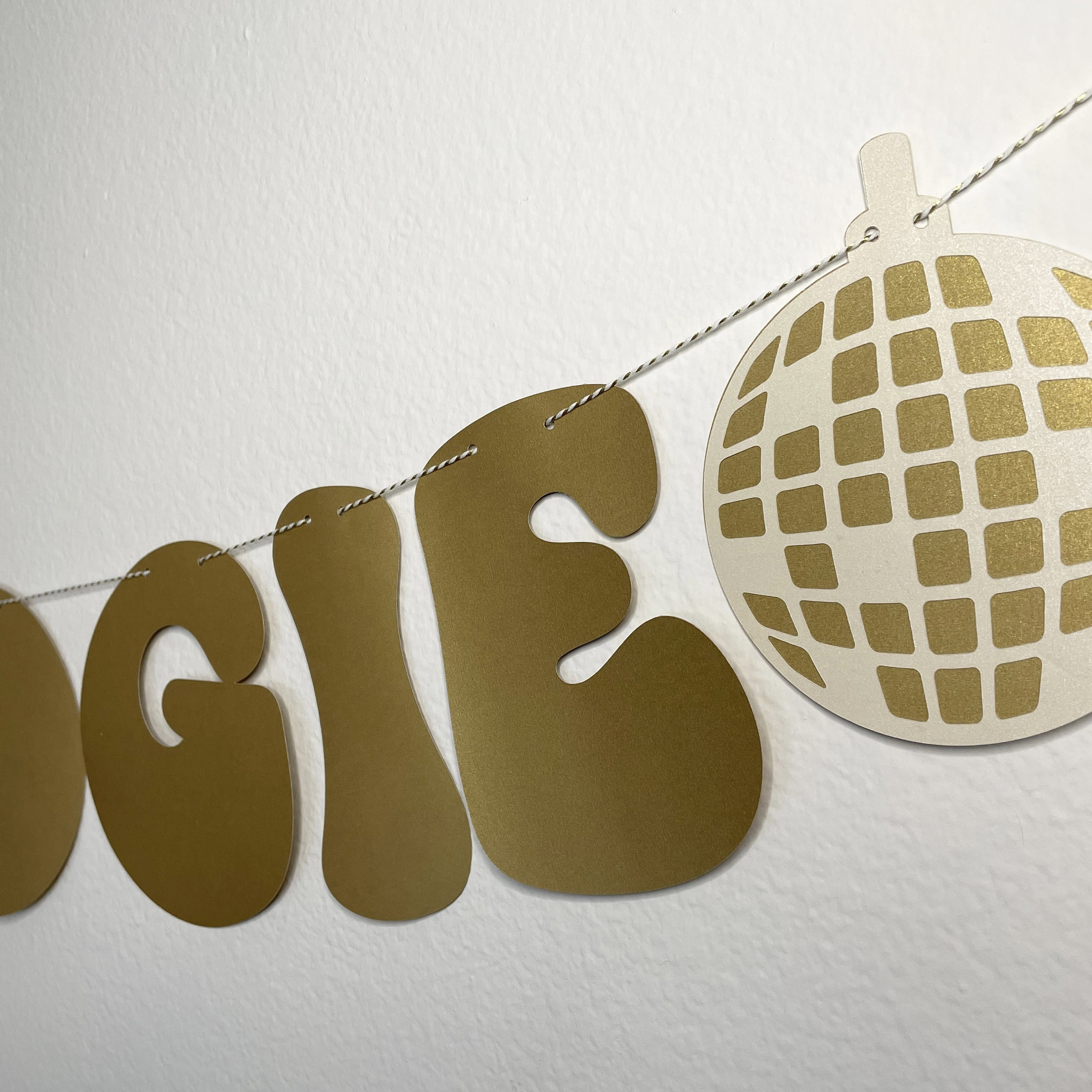 Party Banner Lets Boogie Banner Birthday Banner Retro - Etsy