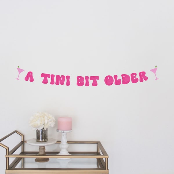 Tiny Bit Older Party Decorations - Etsy