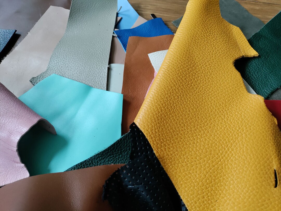 Off Cuts Quality Genuine Leather Offcuts Remnants Pieces - Mixed ...