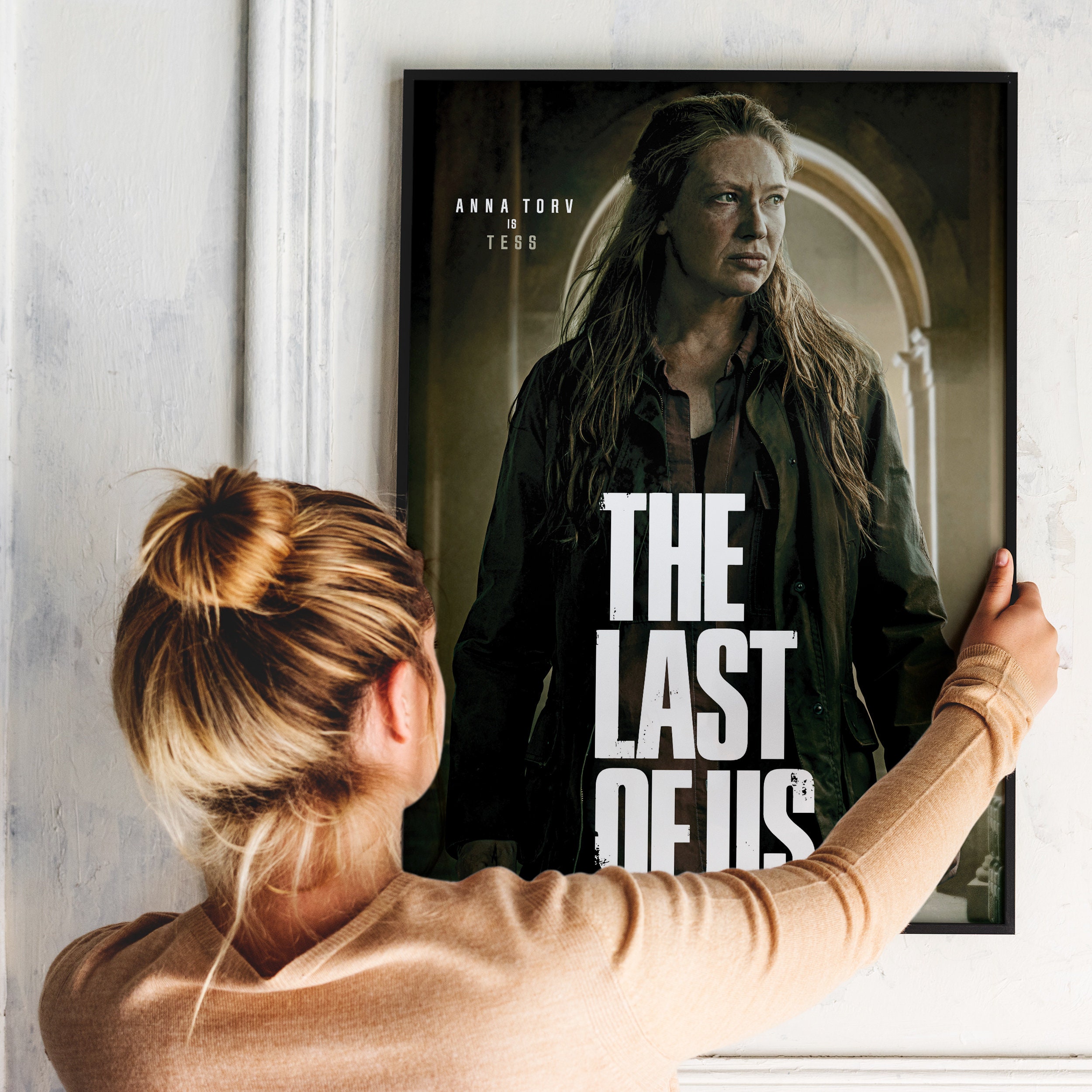 The Last Of Us Poster HBO TV Series Tess Anna Torv 2023
