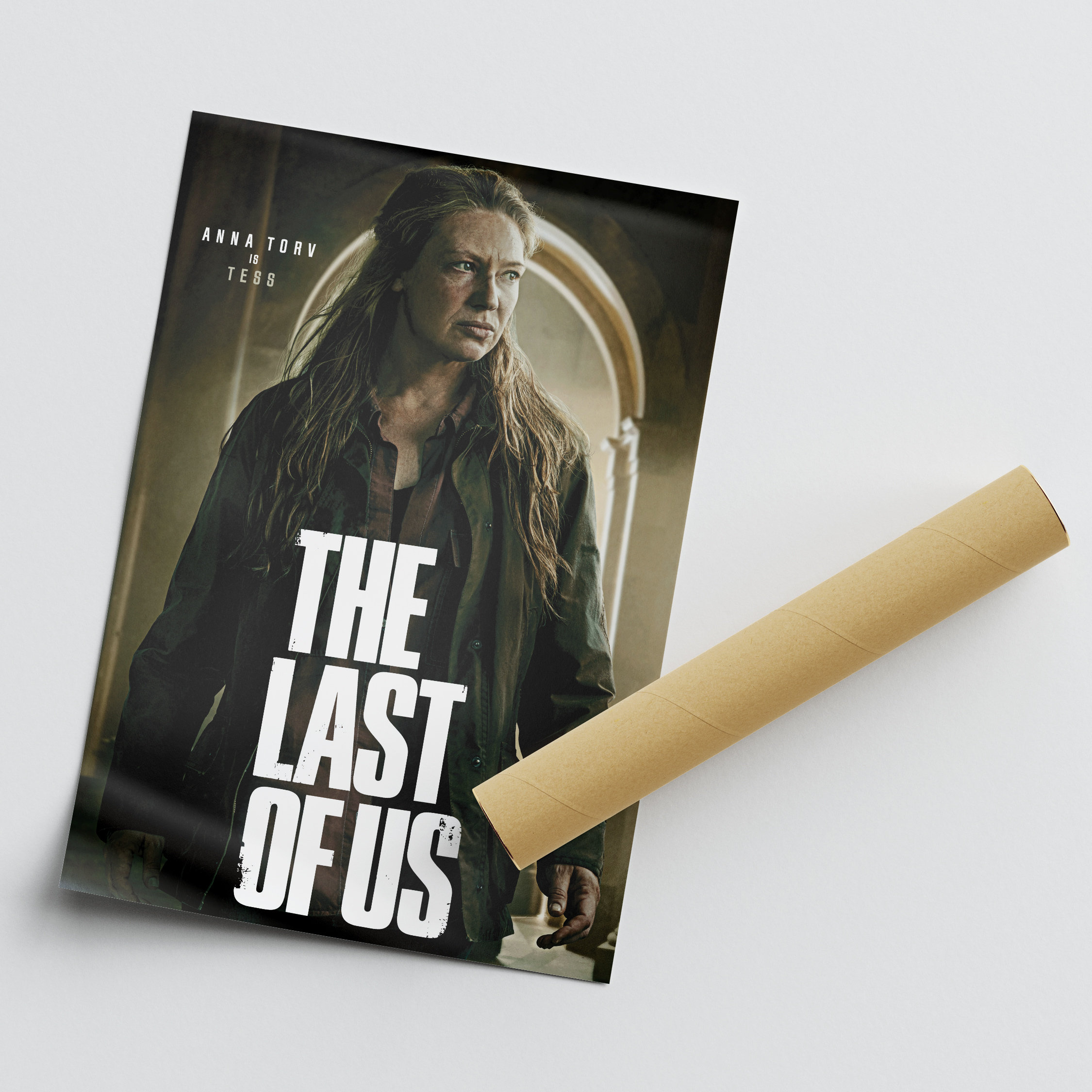 The Last Of Us Poster HBO TV Series Tess Anna Torv 2023