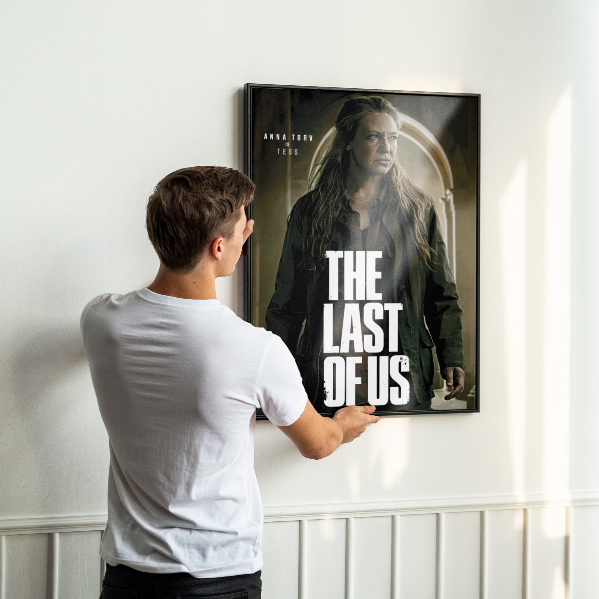 The Last Of Us Poster HBO TV Series Tess Anna Torv 2023