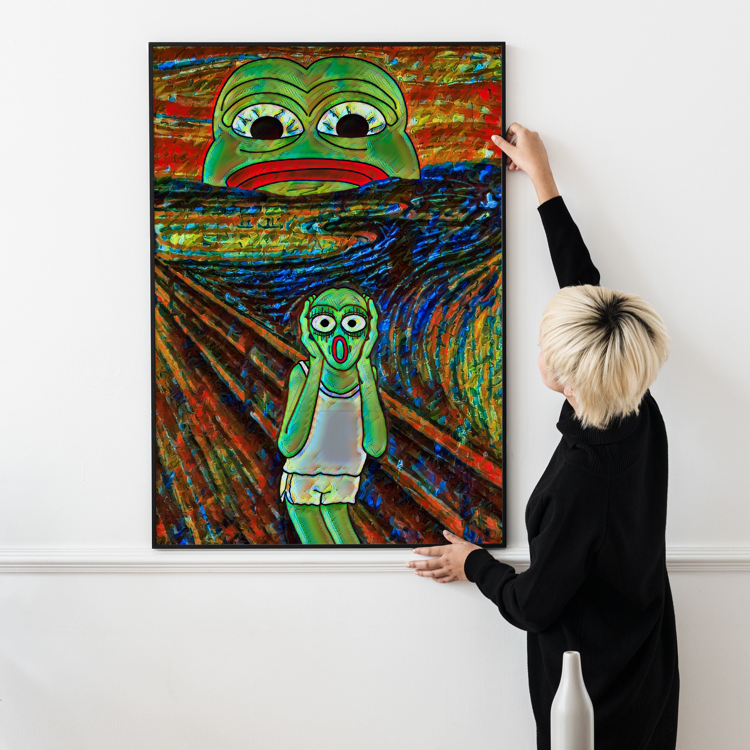 Scream Painting Meme