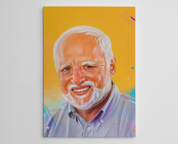 Prints Hide The Pain Harold Meme Guy SVG cut file Cricut Silhouette ...