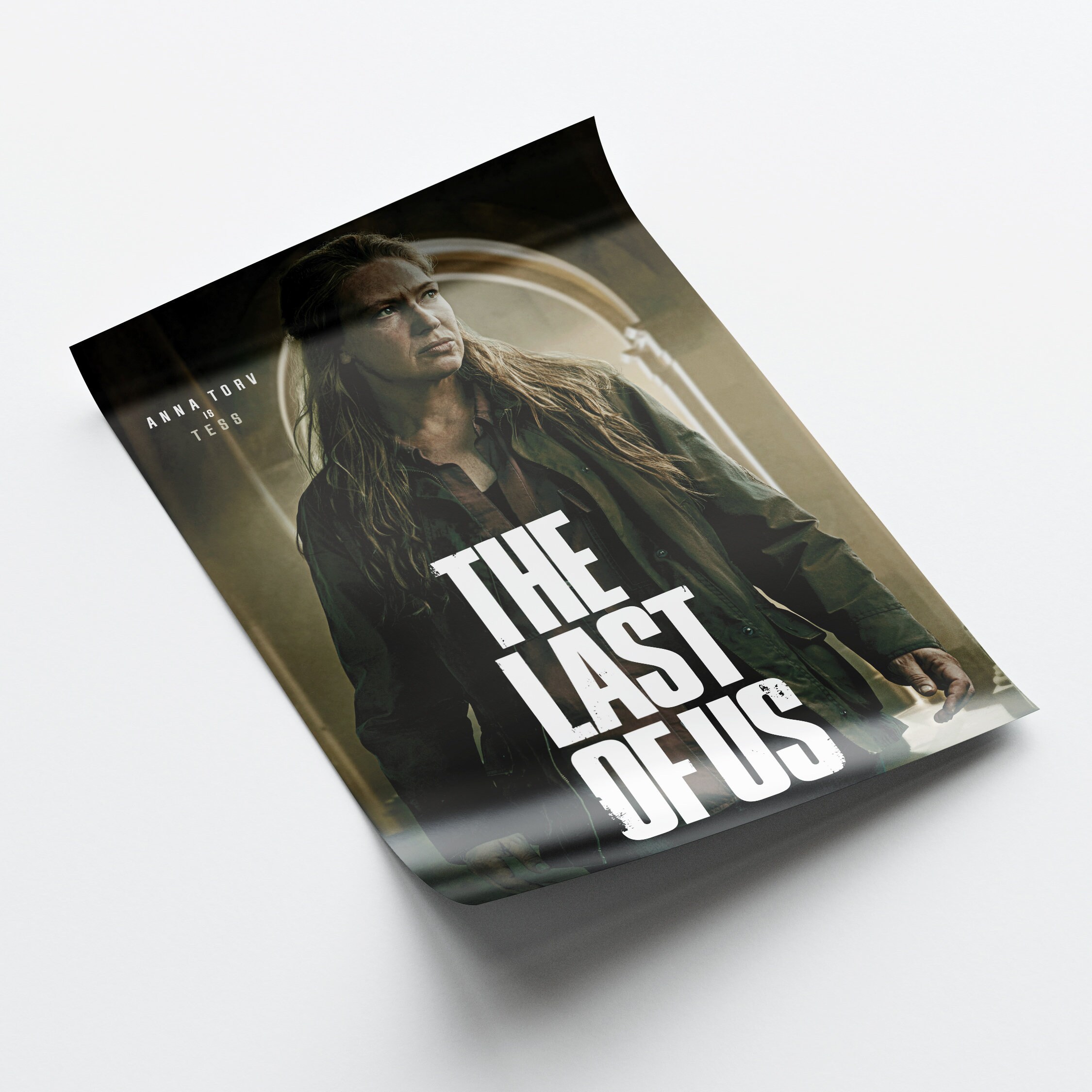 The Last Of Us Poster HBO TV Series Tess Anna Torv 2023