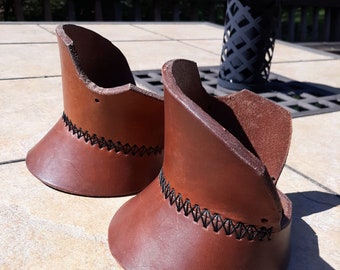 Leather Demi Gauntlets - Etsy