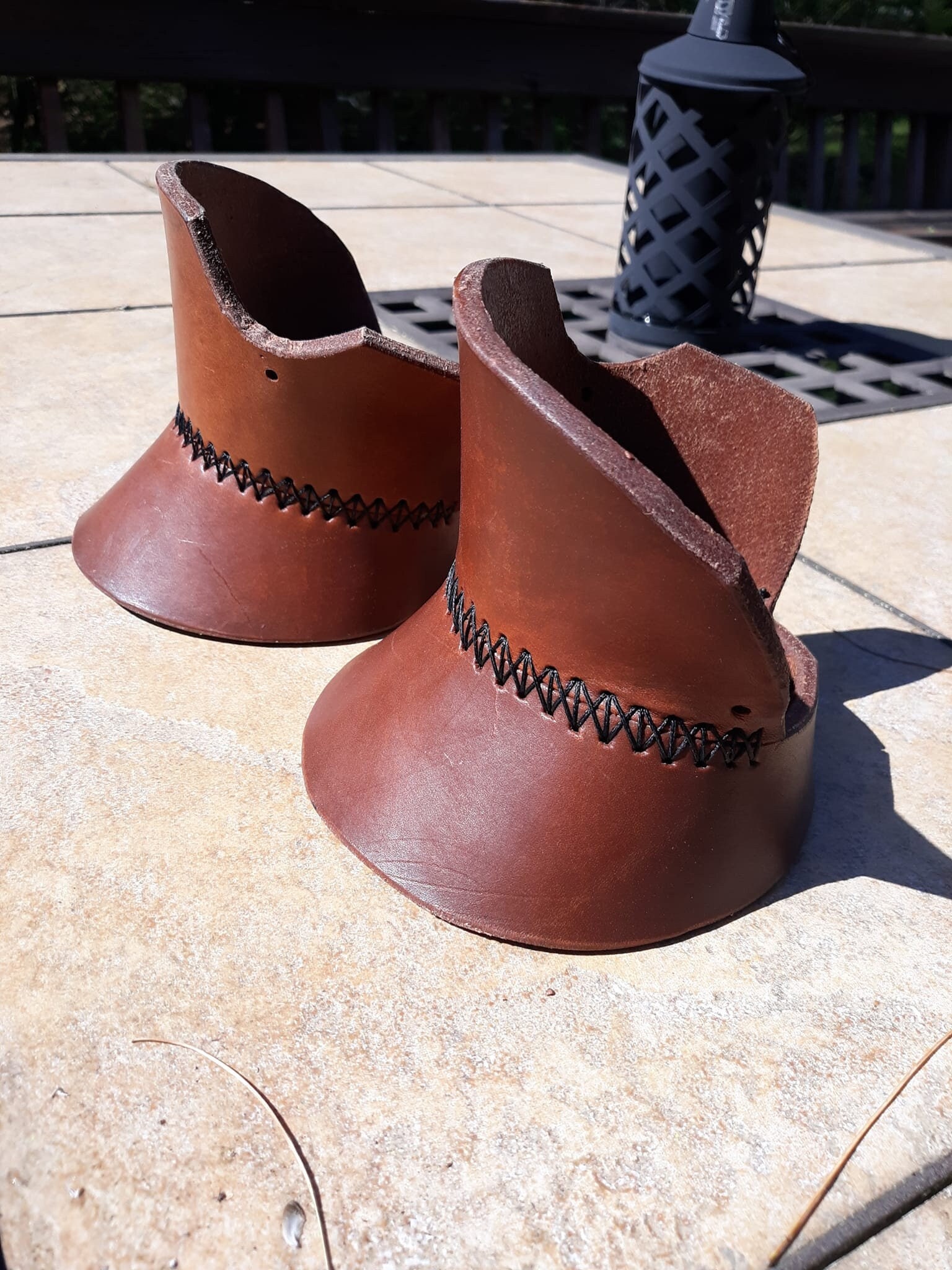 Hardened Leather Demi-gauntlets - Etsy