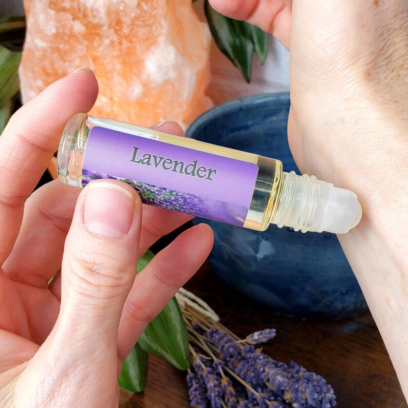 Lavender Perfume Oil by Shadow Scents – Calming & Relaxing Floral ...