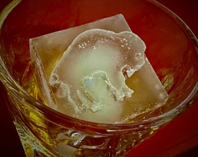 Texas State and Star Whiskey Ice Cube Tray Texas Silicone Cocktail Ice ...