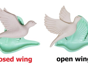Wall Decoration Silicone Mold Swallow Birds 2 Type Concrete Candle ...