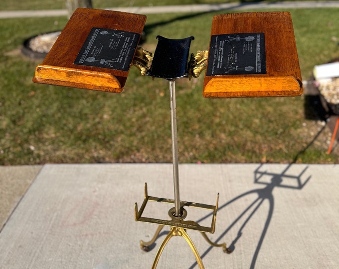 1930’s Unabridged Dictionary Stand - the New Havard Dictionary Holder ...