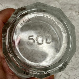 Vintage Rare French Jelly/jam/marmalade Jar “working Glass” Made in ...