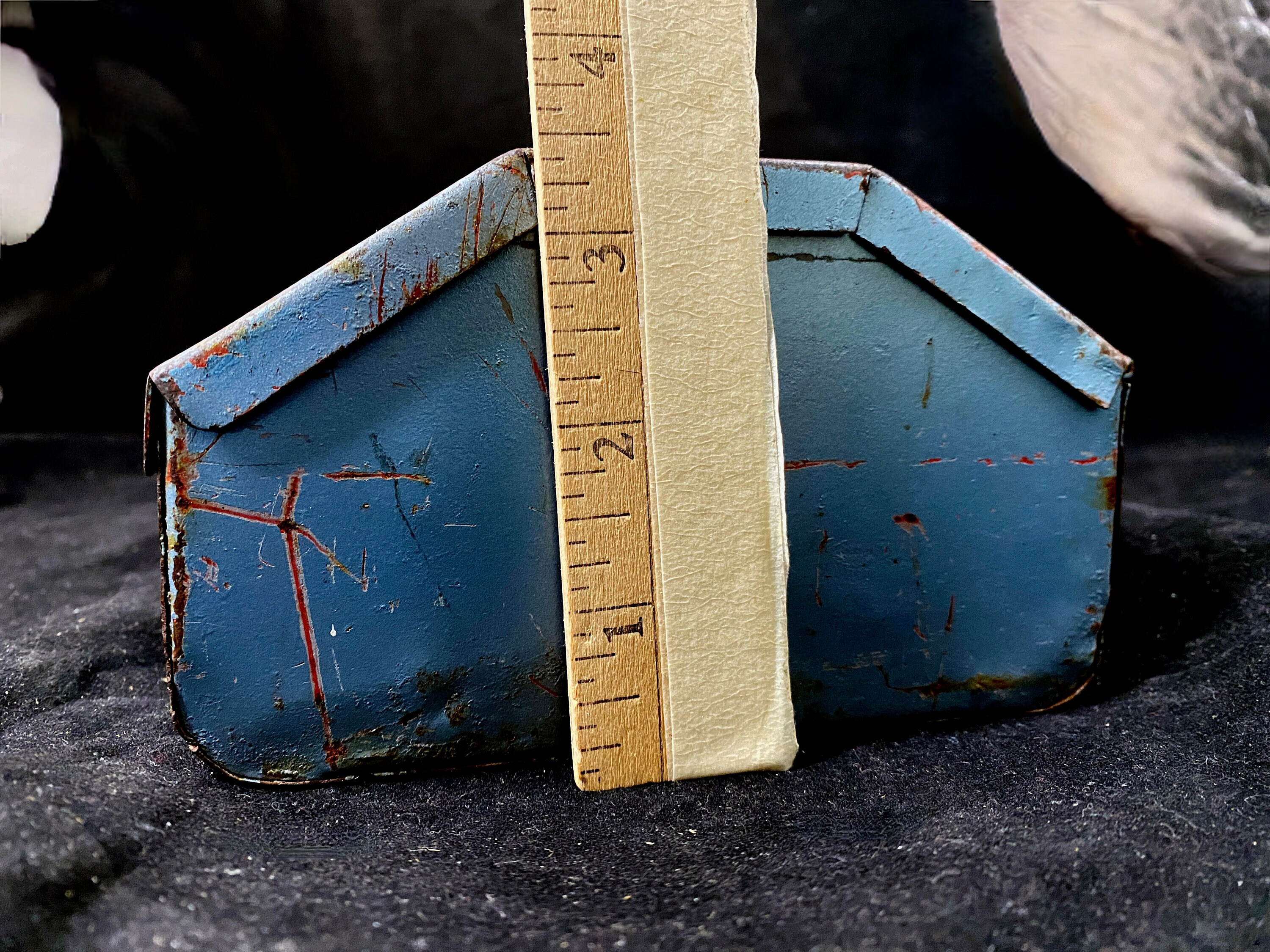 Vintage Blue Metal Socket Storage Tool Box Handy Man Tool - Etsy