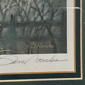 Gene Roncka Penciled Signed "time Together" Print With Remarque - Etsy