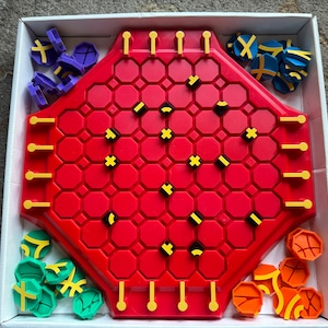 Vintage Crosstrack Board Game From Discovery Toys, Strategy Board Game ...