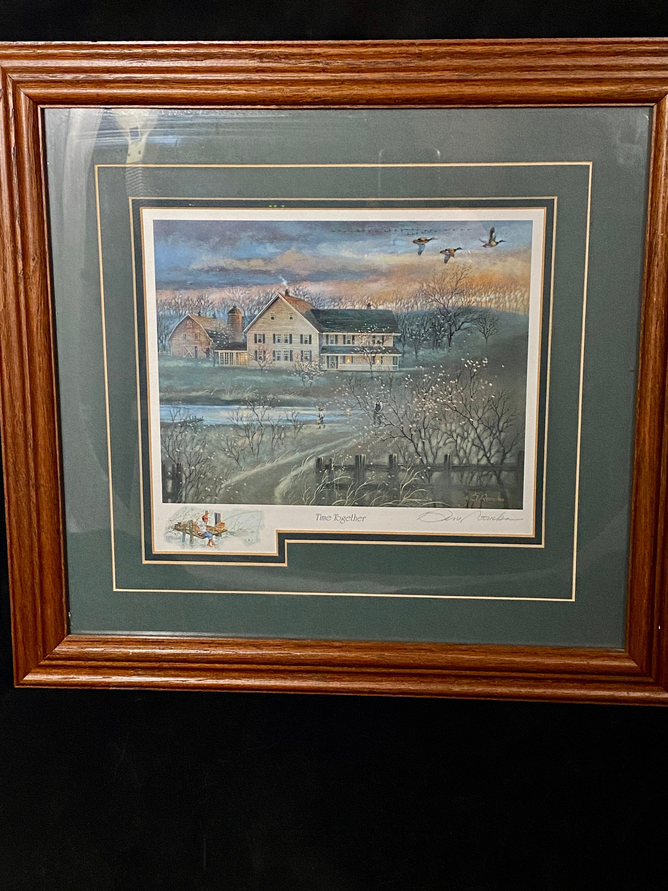 Gene Roncka Penciled Signed "time Together" Print With Remarque - Etsy