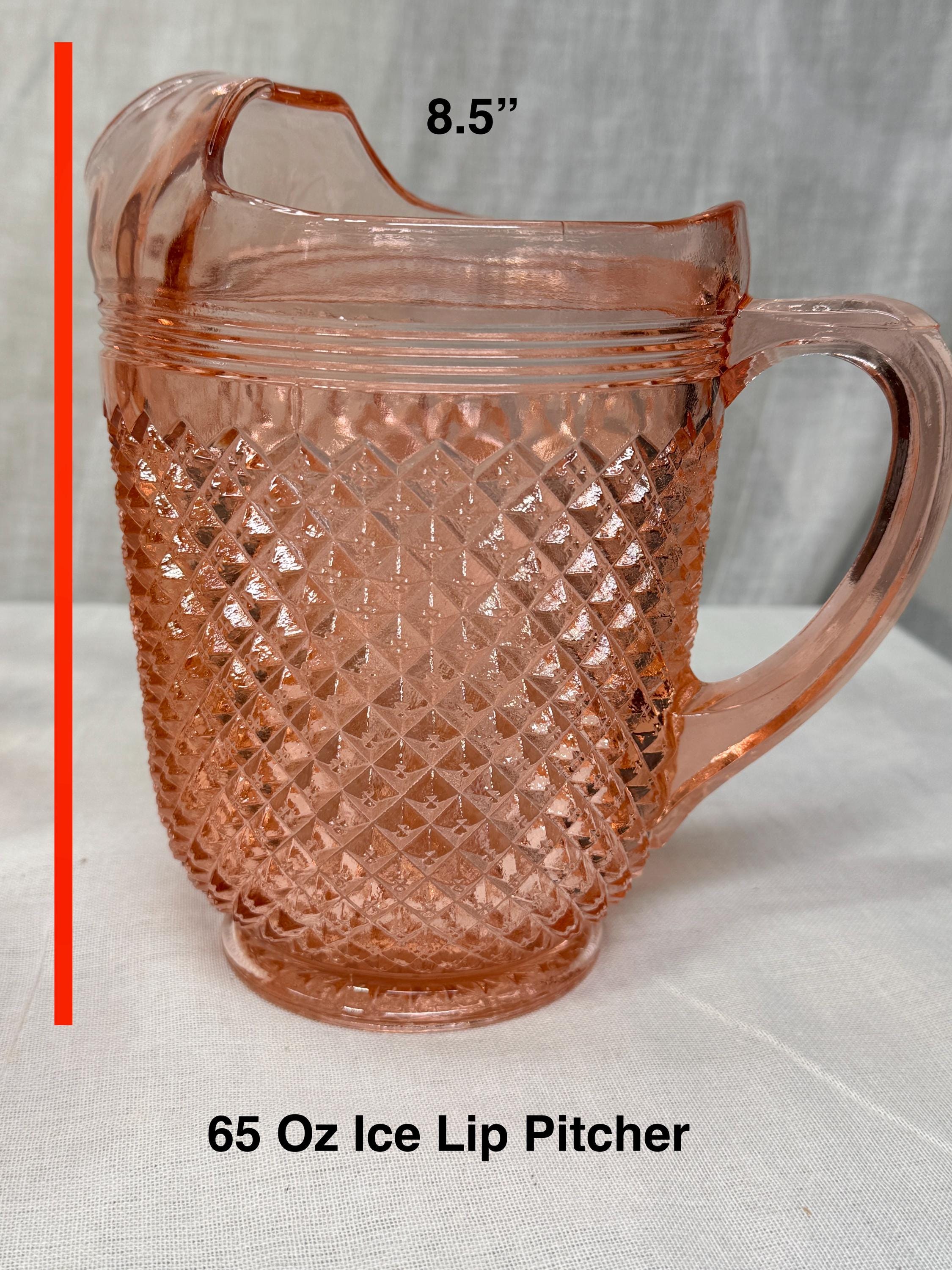 Miss America Pink Depression Glass, Anchor Hocking, Vintage Glassware ...