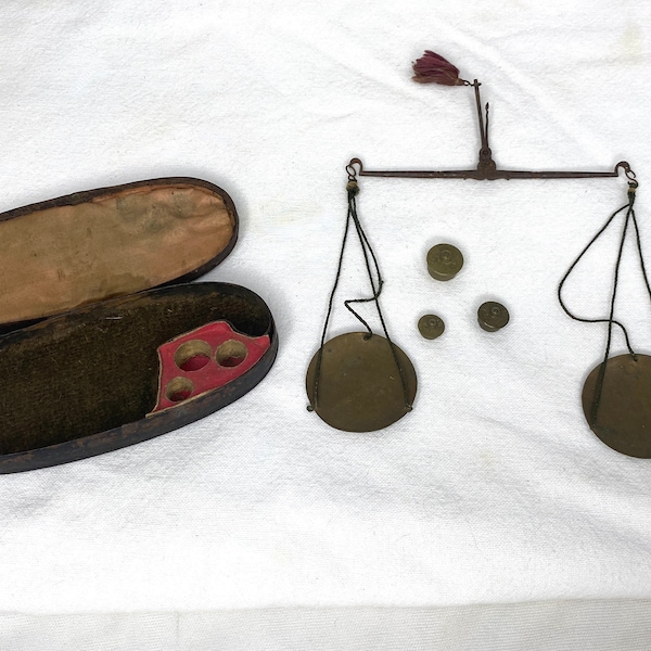 Antique Coin Scale - Etsy