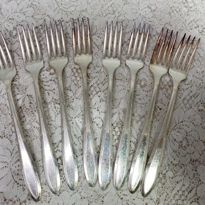 68 Piece Set Reverie Silverplate Flatware 1937 by Oneida Silver ...