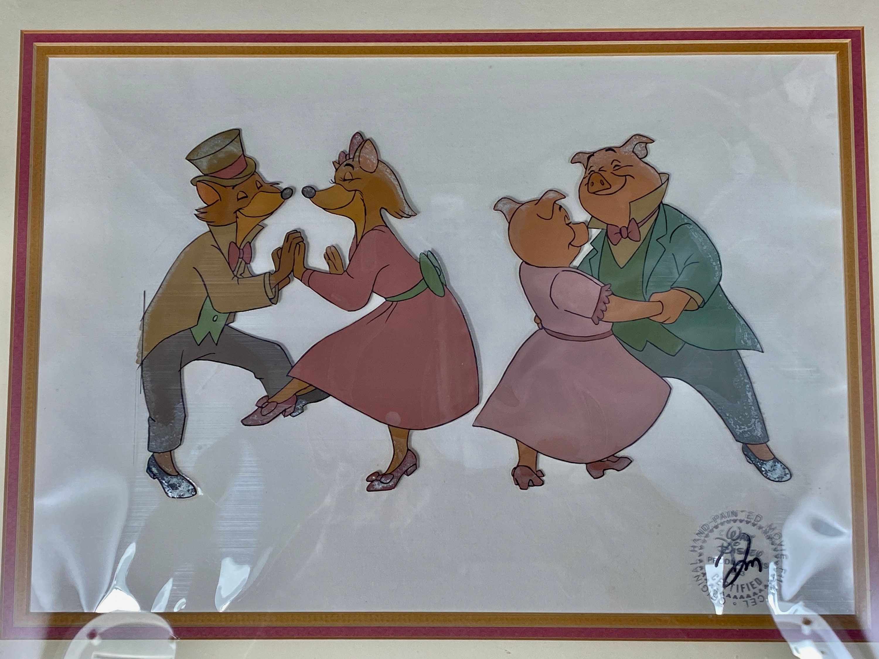 Original Walt Disney Production Cel From "mickey's Christmas Carol" - Etsy