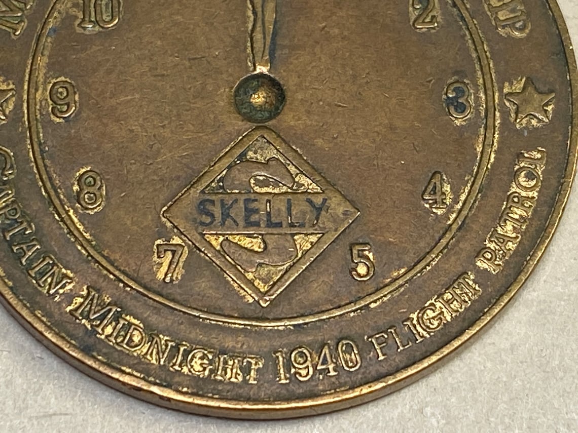 Original 1940 Captain Midnight Flight Patrol Medal Spinner - Etsy