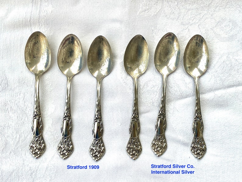 Antique Silverplate Spoons 1897-1918, Project Silverplate, Silver Plate ...