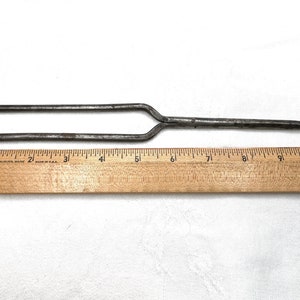 Antique Curling Irons, All Metal Made in Germany #2, Vassar With Wooden ...