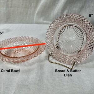 Miss America Pink Depression Glass, Anchor Hocking, Vintage Glassware ...