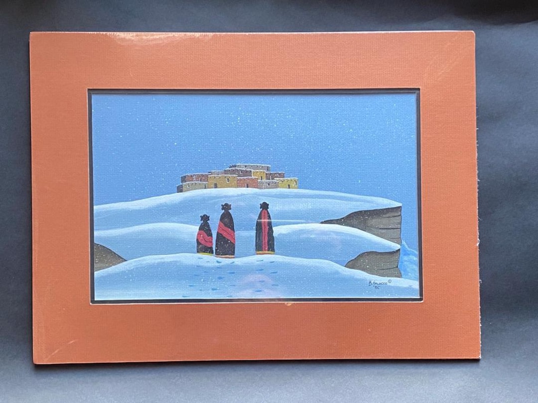 Vintage Watercolor by Arizona Artist Benson Halwood Signed B. Hallwood ...