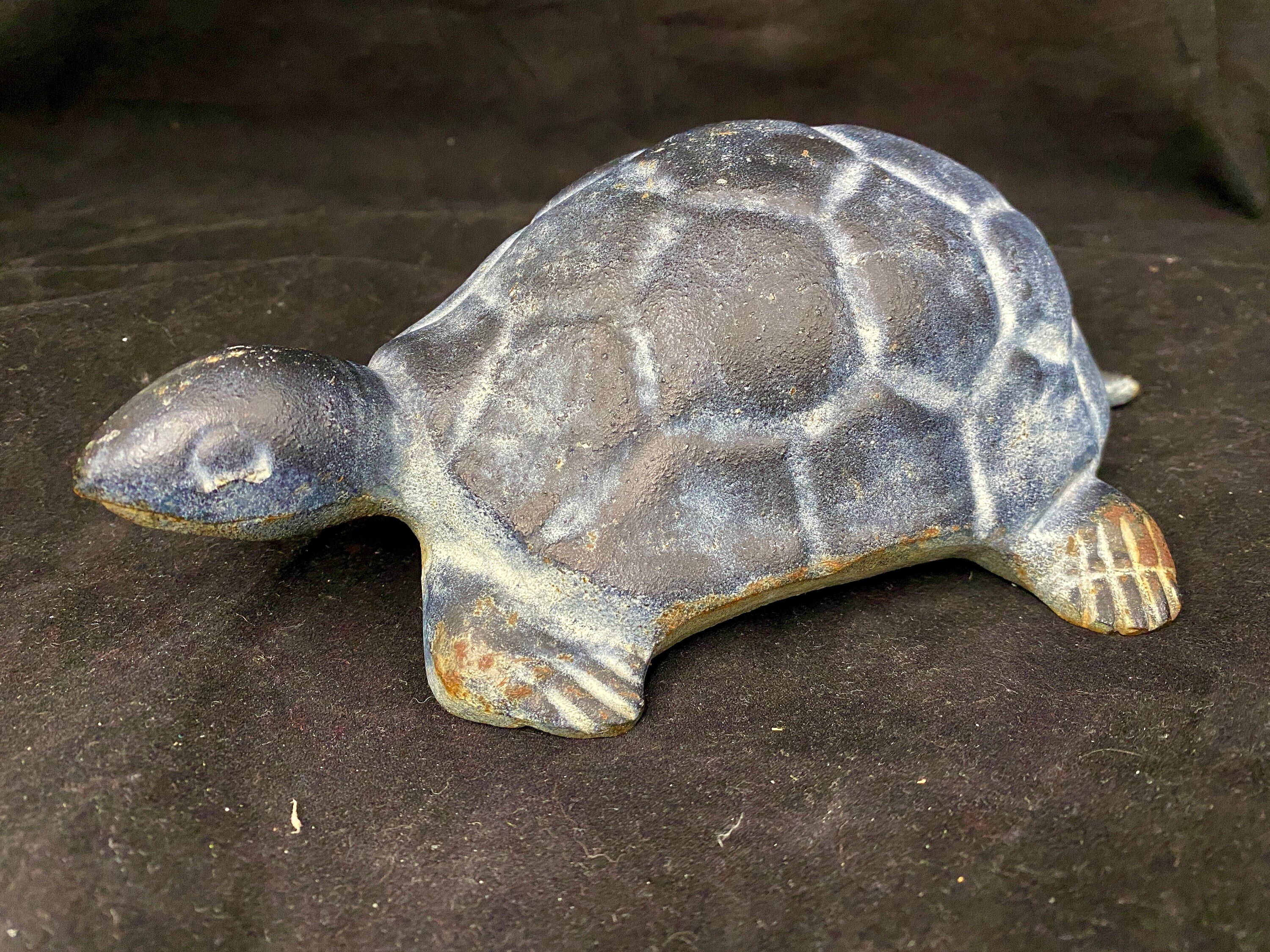 Vintage Virginia Metalcrafters Cast Iron Turtle Lawn Decor - Etsy