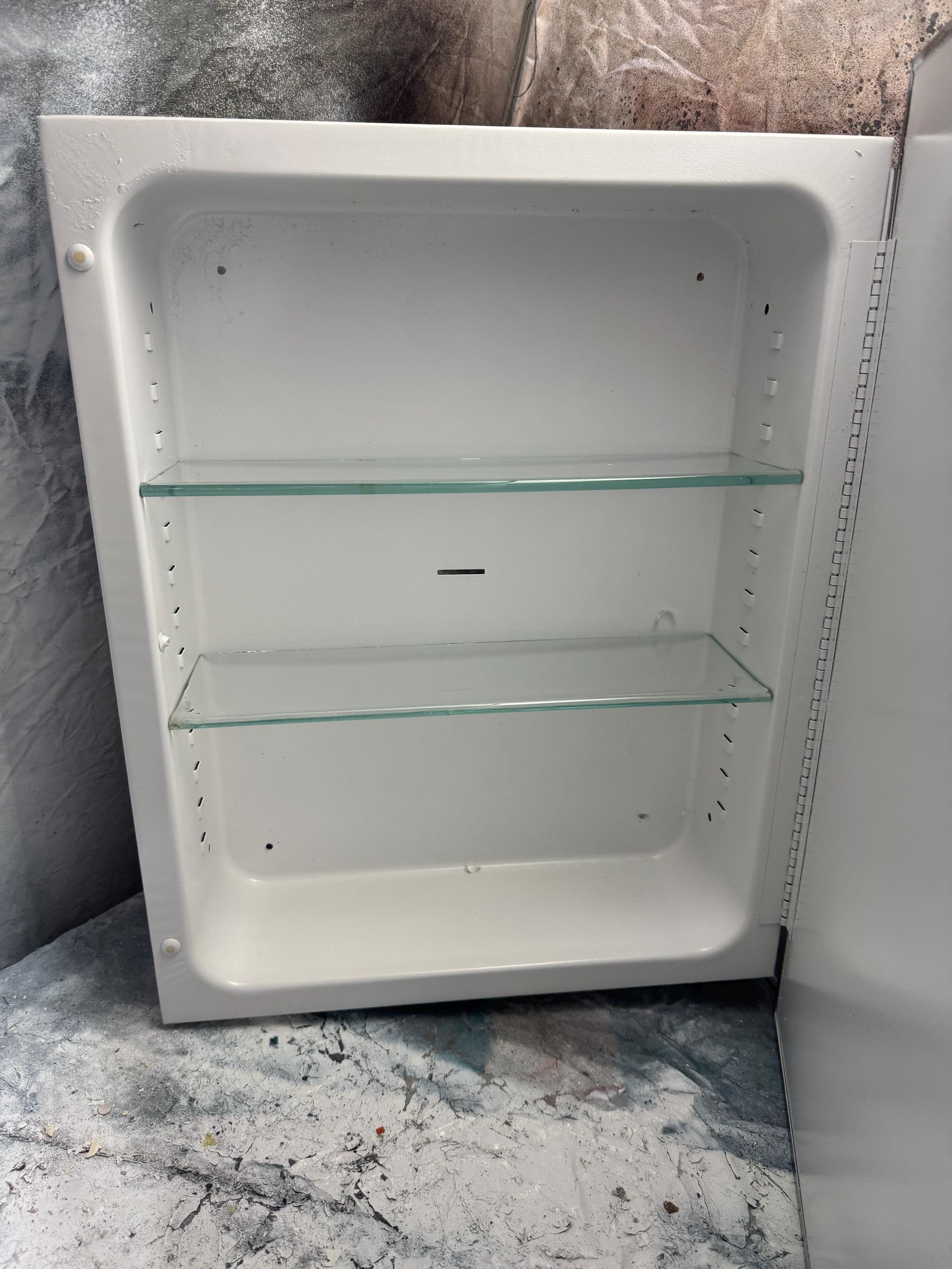 Vintage Nutone Metal Recessed Medicine Cabinet: Mid-century Modern ...