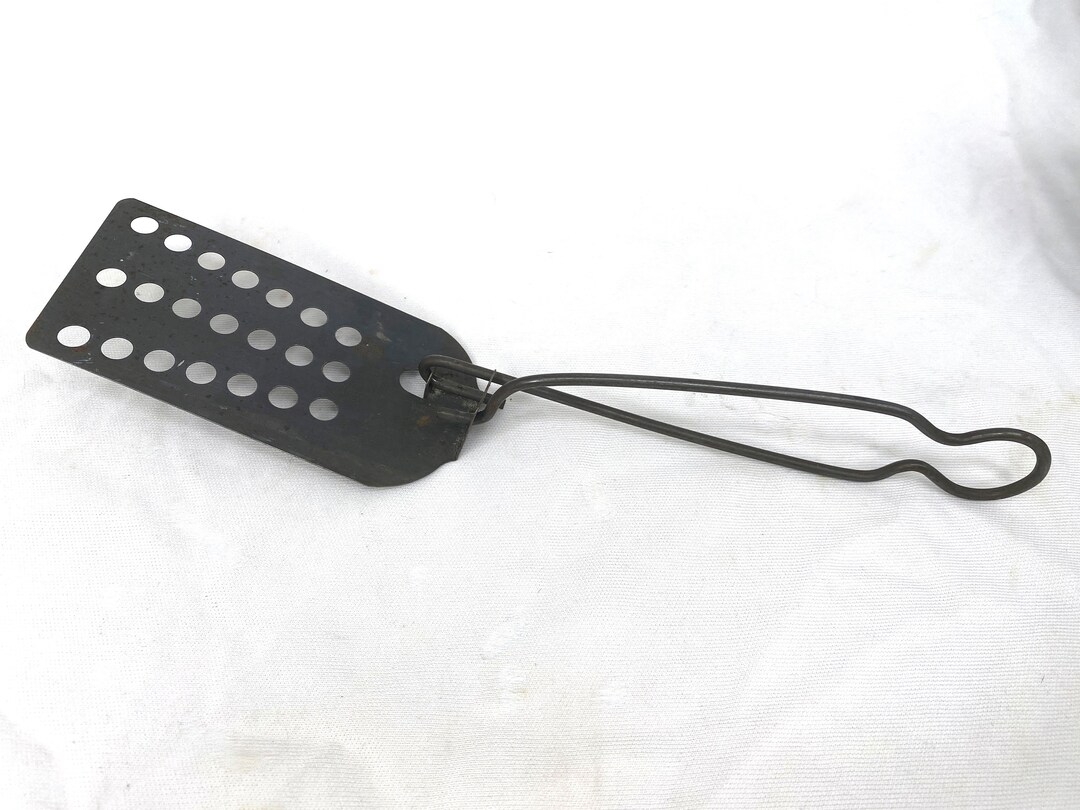 Vintage POPEIL Auto Flip Spatula, Turner 11" Squeeze Handle Flip ...