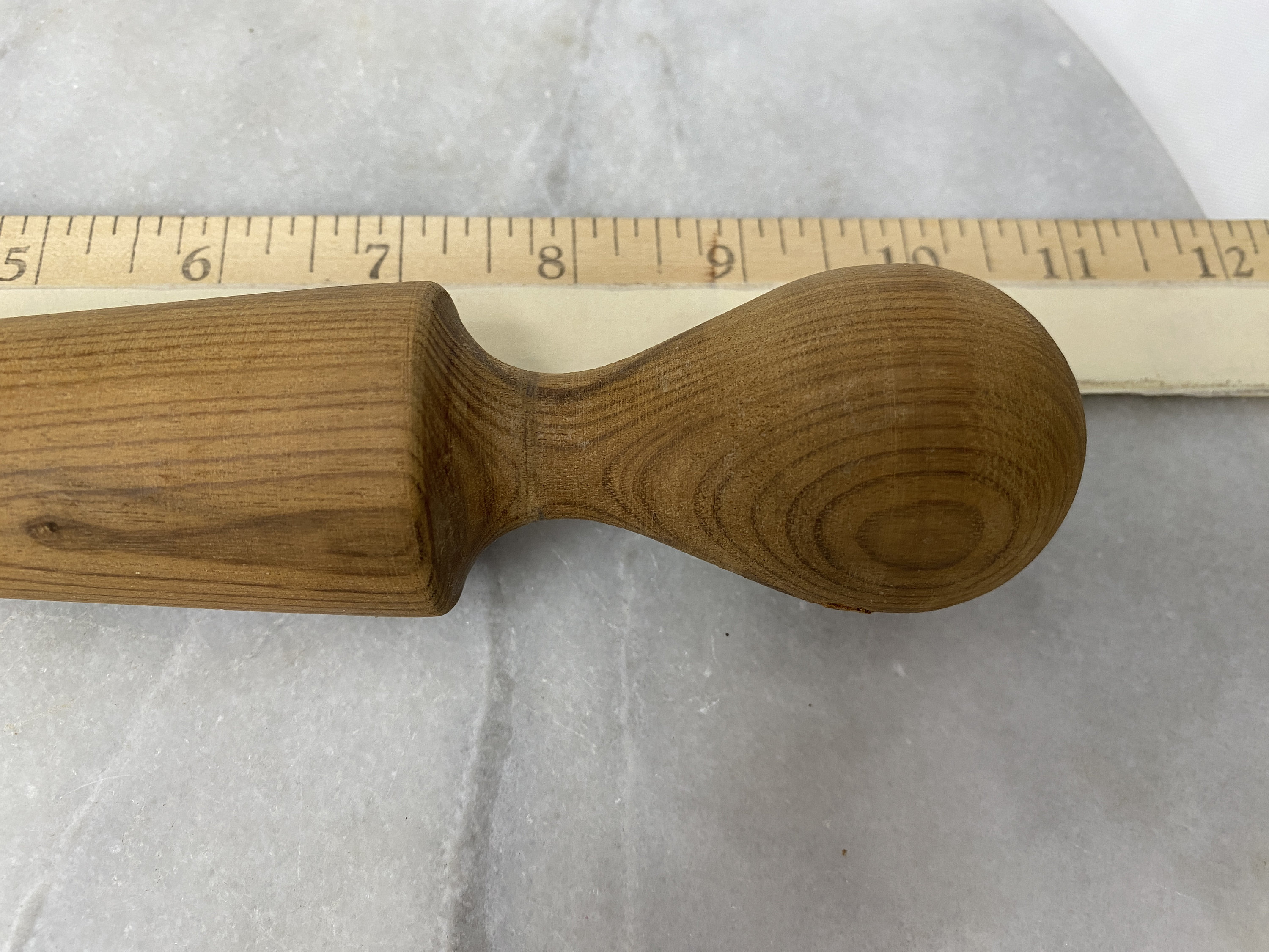 Vintage Antique Steel Cone Sieve Food Mill Wood Pestle Handle Utensil ...