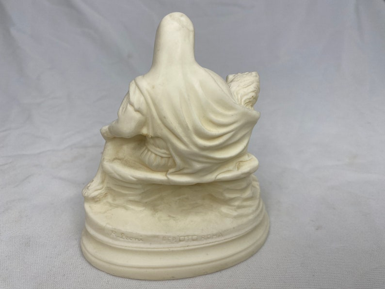 Michelangelo's Pieta Italian Vintage Jesus Christ and Virgin Mother ...