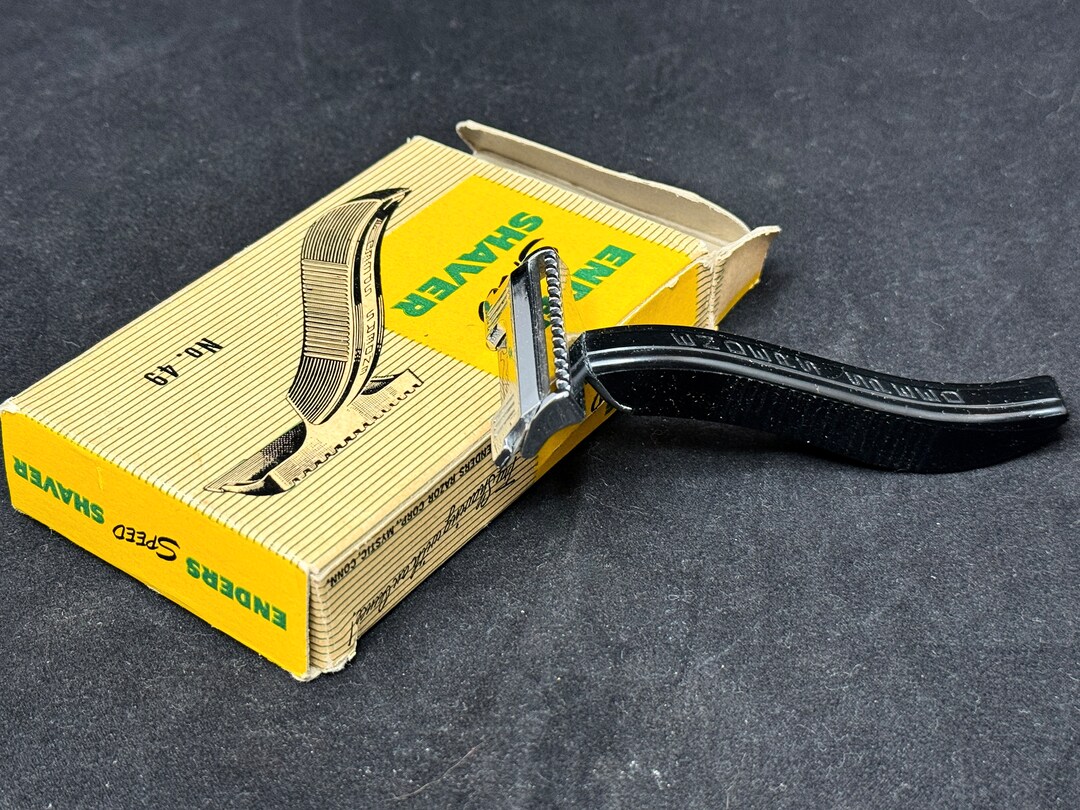1940s ENDERS Speed Shaver Vintage Single Edge Safety Razor in Box - Etsy