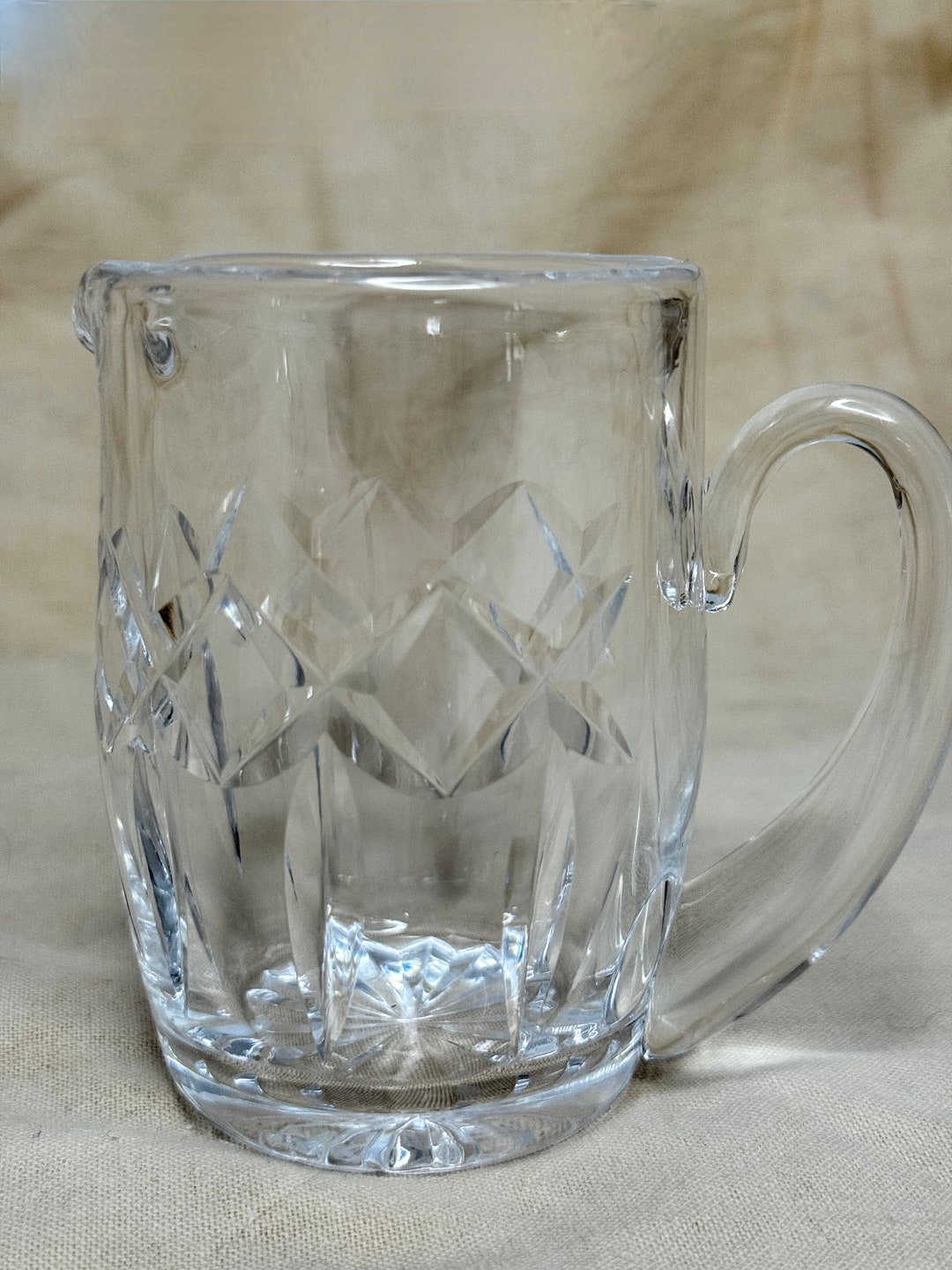 Vintage Waterford Creamer, Kerry, Older Ball Stem, by Waterford Crystal ...