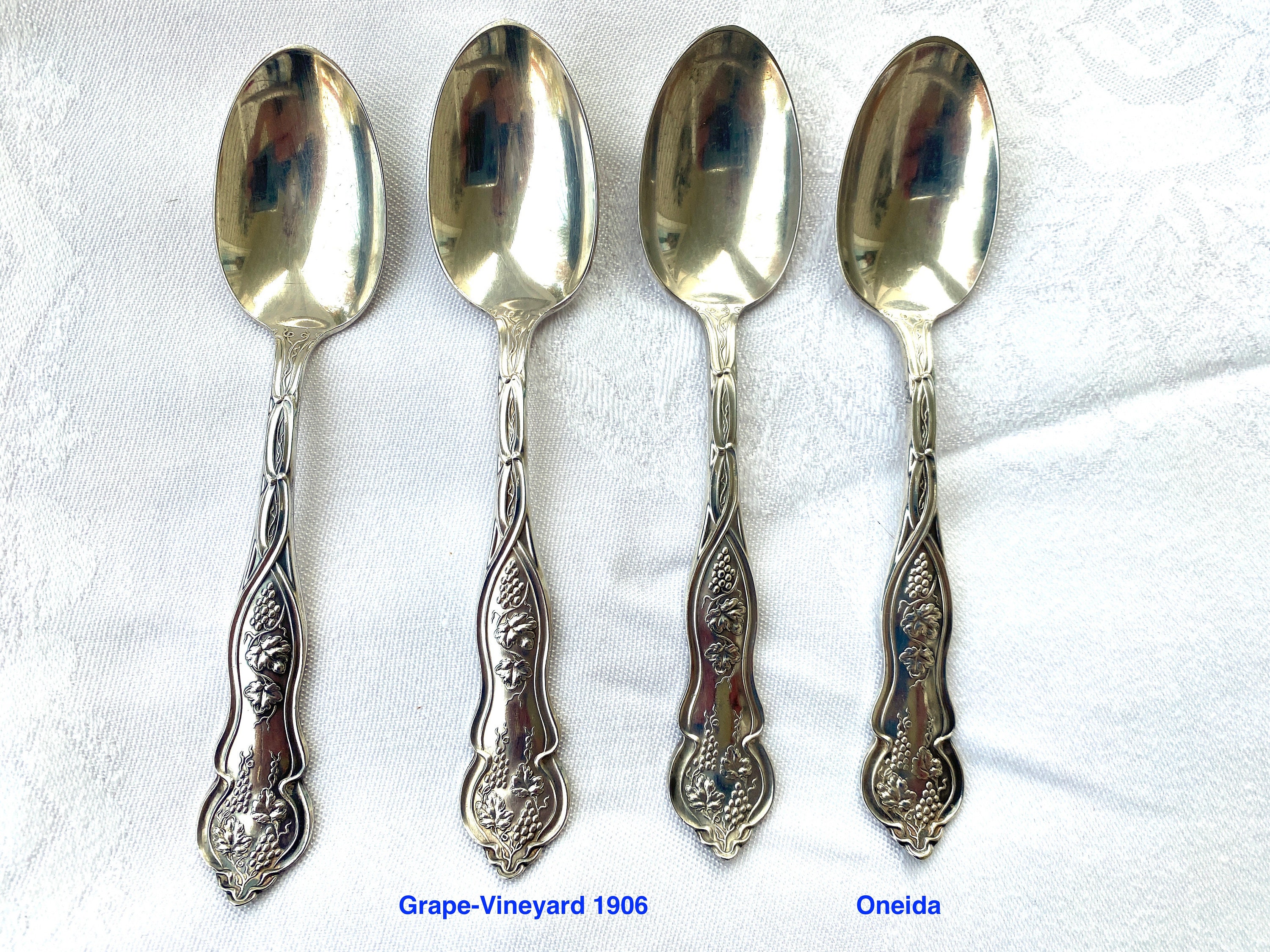 Antique Silverplate Spoons 1897-1918, Project Silverplate, Silver Plate ...